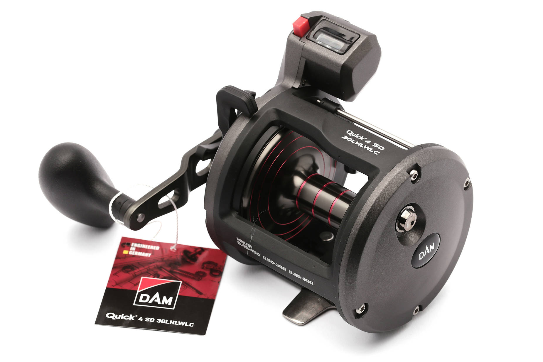 MULTIPLIKATOR DAM QUICK 4 SD 30LHLWLC | KOŁOWROTKI \ Multiplikatory