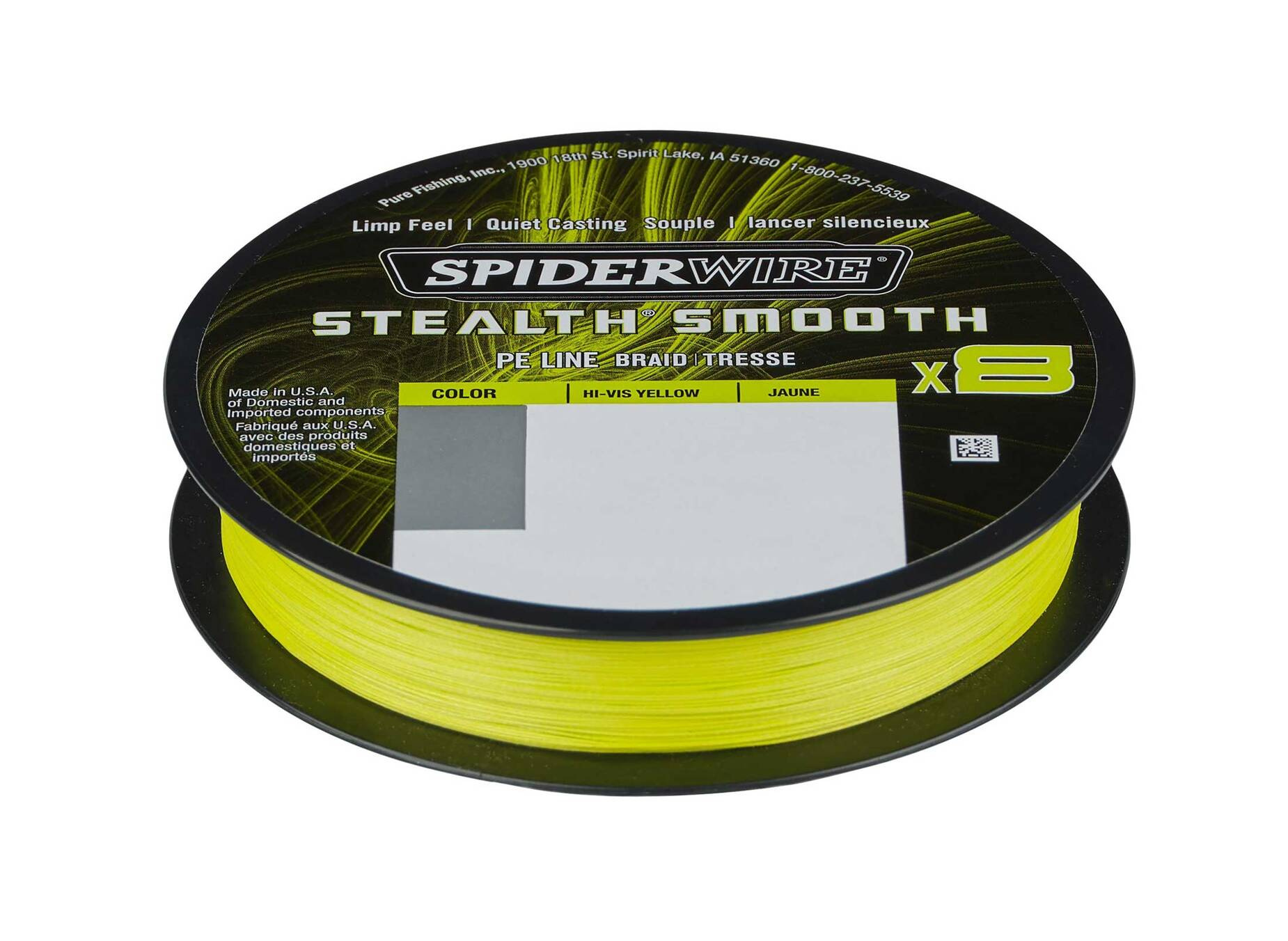 PLECIONKA SPIDERWIRE STEALTH SMOOOTH X8 PE - 150m | AKCESORIA \ Żyłki i plecionki