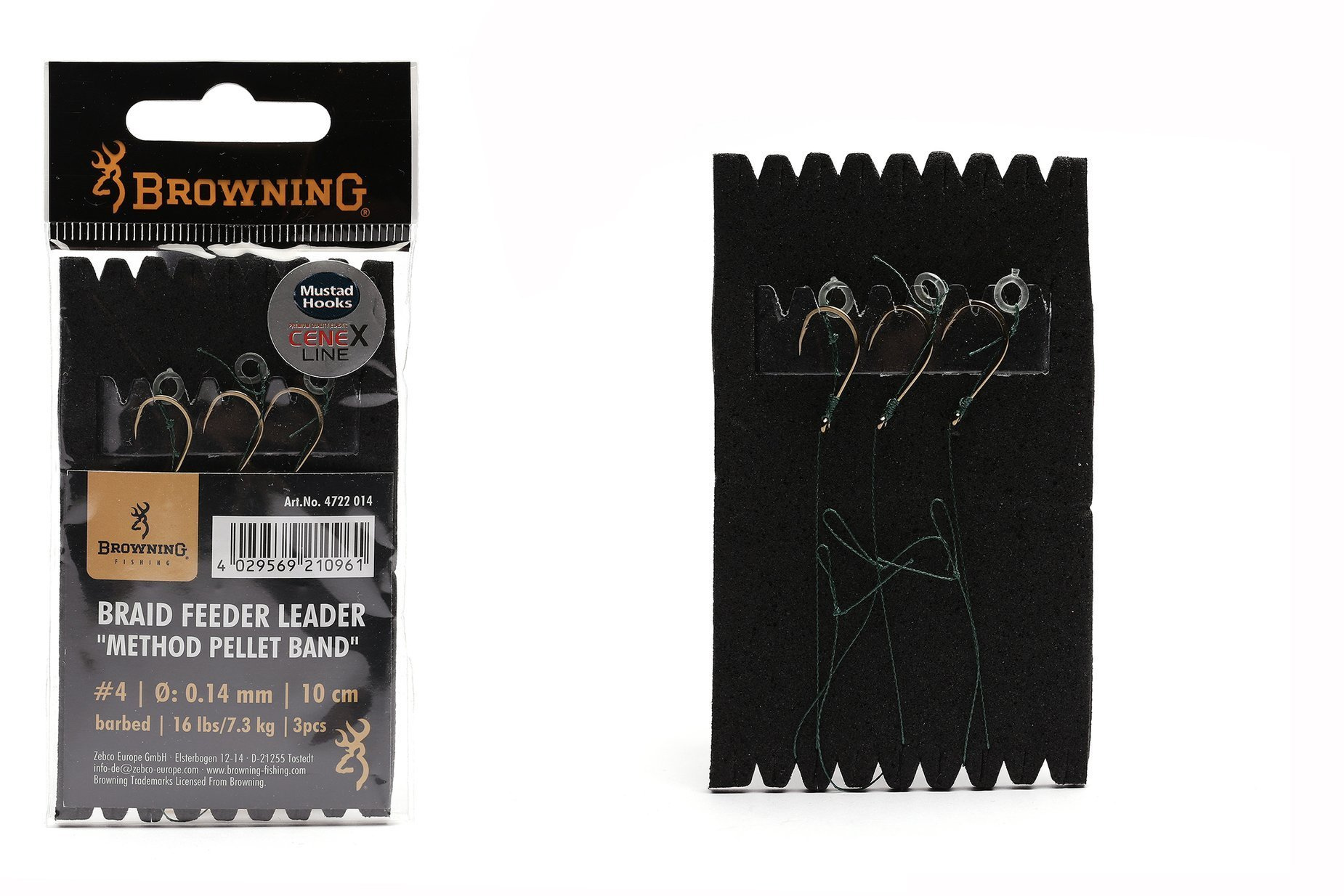 PRZYPON BROWNING BRAID FEEDER LEADER METHOD PELLET 4-0,14mm | AKCESORIA ...
